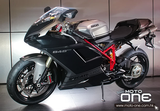 2013 Ducati 848 evo Corse SE美輪美奐的鋁合金油缸